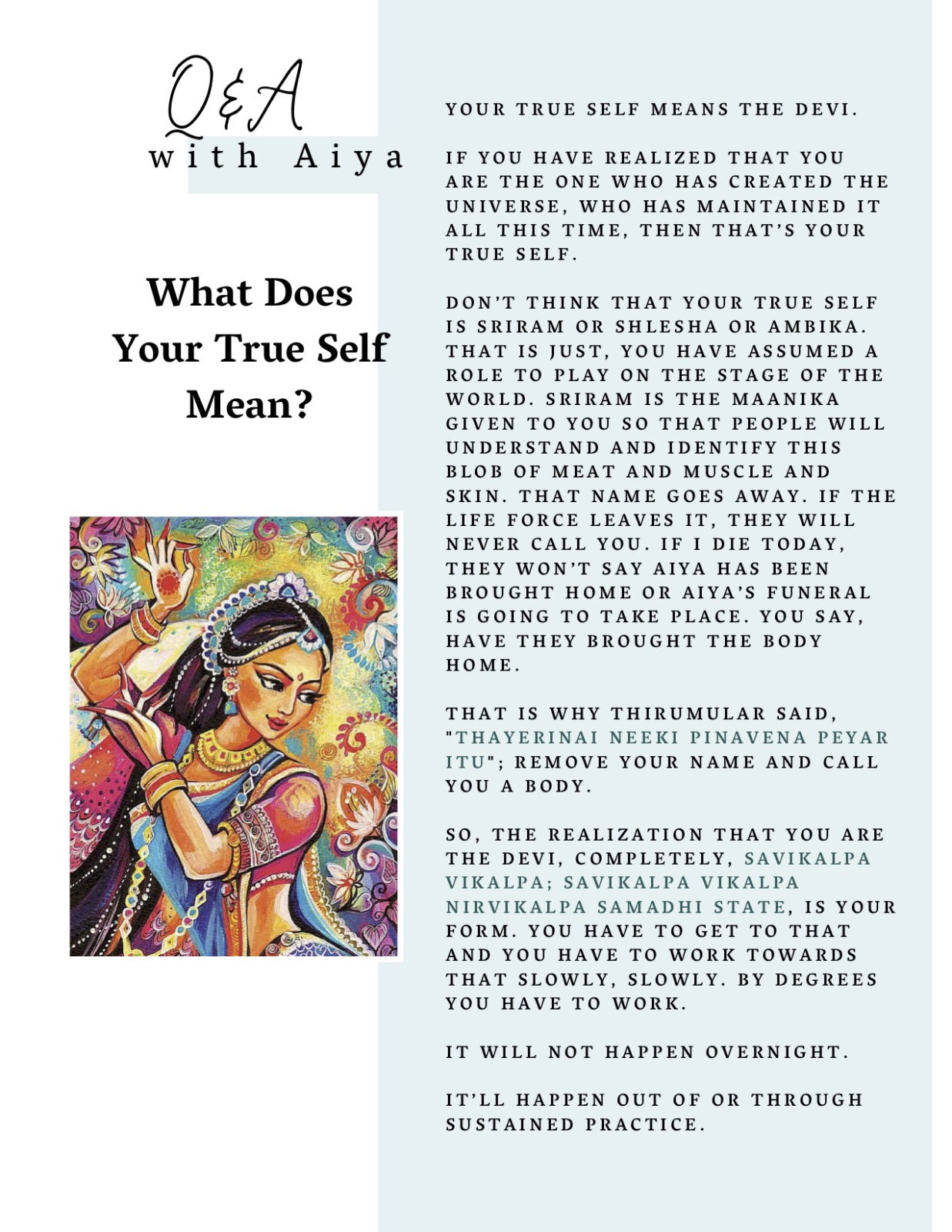 What Does Your True Self Mean?